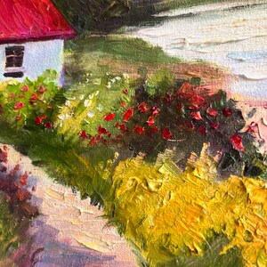 Ireland Painting Irish Original Art 12" Framed Landscape Artwork ...