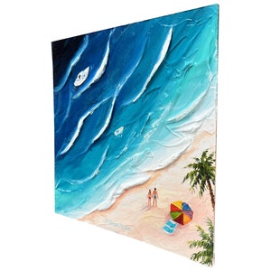 Destin Painting Florida Original Art 10" Textured Seascape Wall Art ...