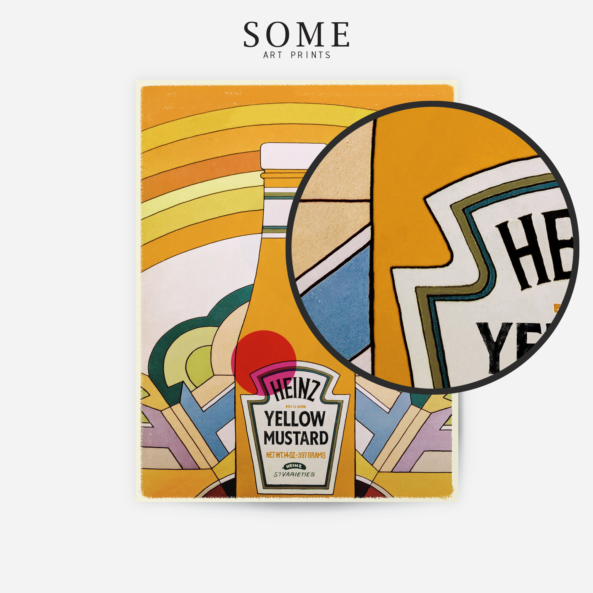 Retro Heinz Ketchup and Mustard Poster . Vintage Ketchup - Etsy