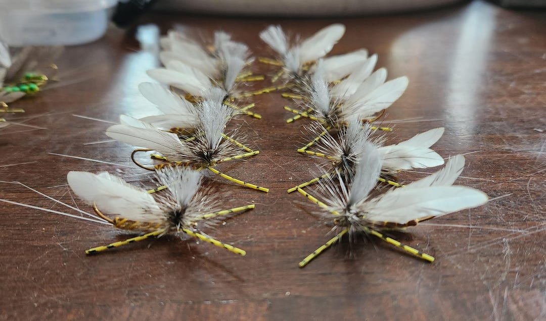 Rob's Weedless Hex Fly ~ Trout Fly ~ Tied in Maine ~ Fly Fishing - Etsy