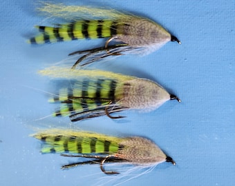 Grey Ghost Tandem Streamer Fishing Fly | Hand-tied Flies | Trout Flies ...