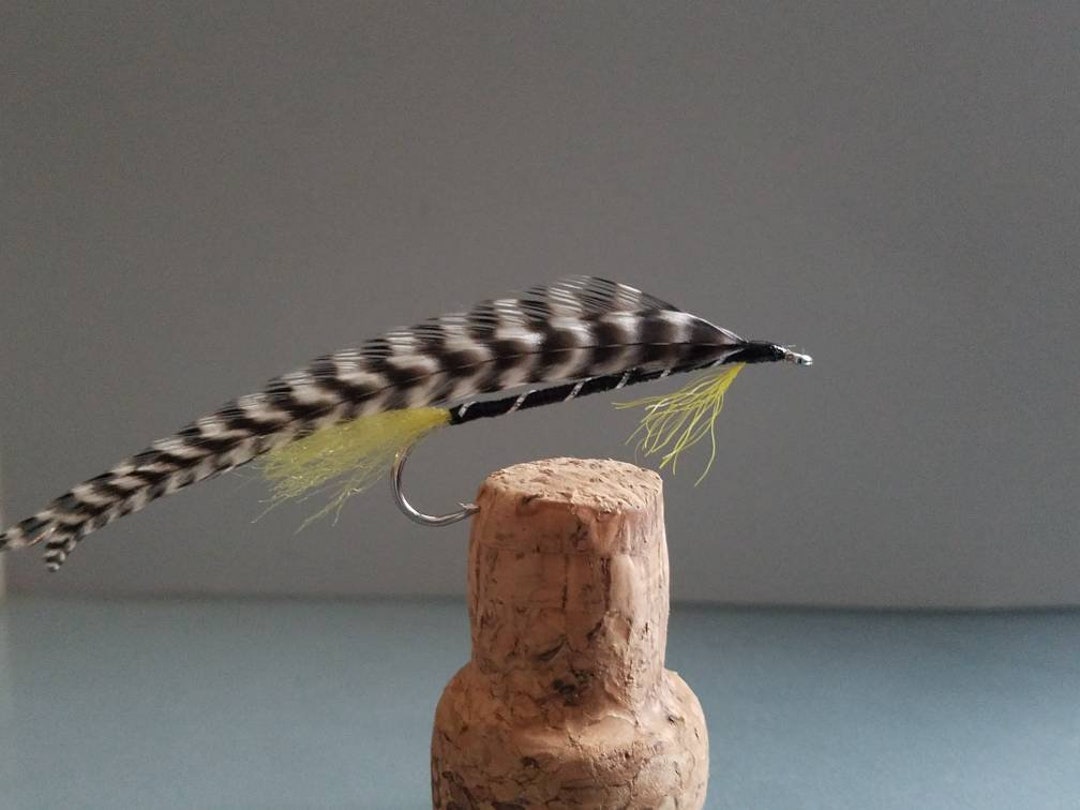 Black Ghost Variant Trout Fly Streamer Fly Steelhead Fly - Etsy