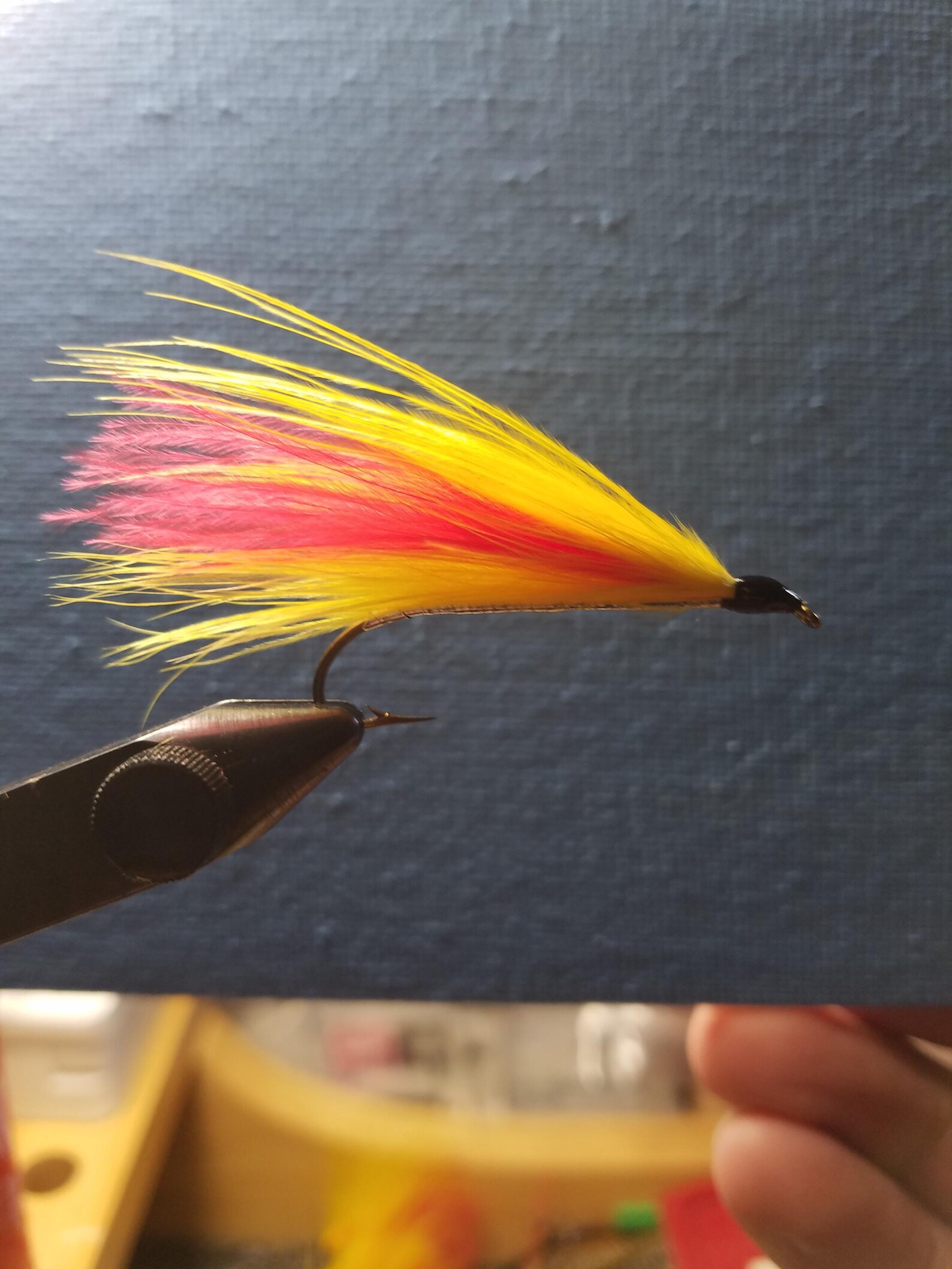 Marabou Mickey Finn Streamer ~ Fly Fishing ~ Trout Fly ~ Tied in Maine ...