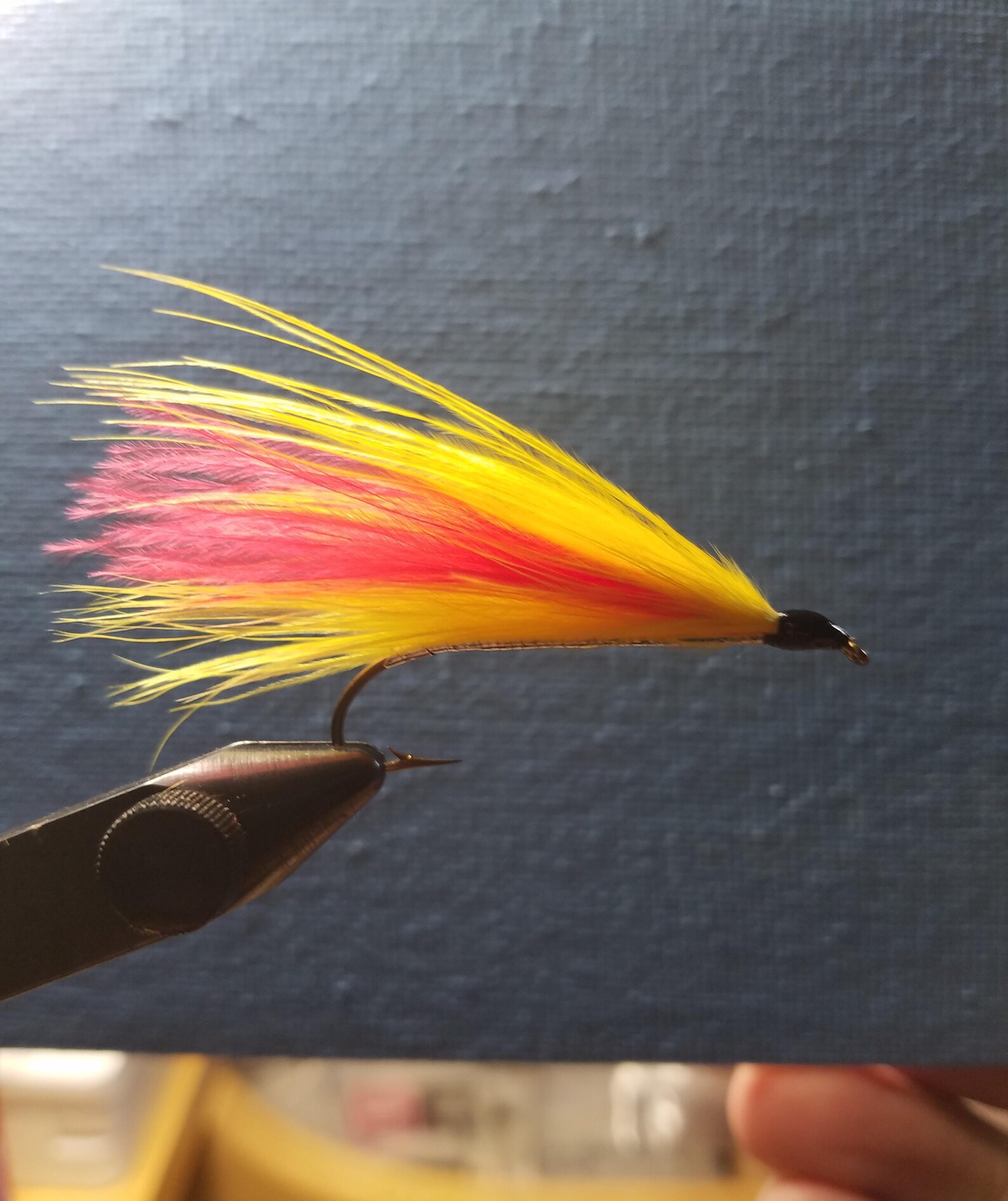 Marabou Mickey Finn Streamer ~ Fly Fishing ~ Trout Fly ~ Tied in Maine ...