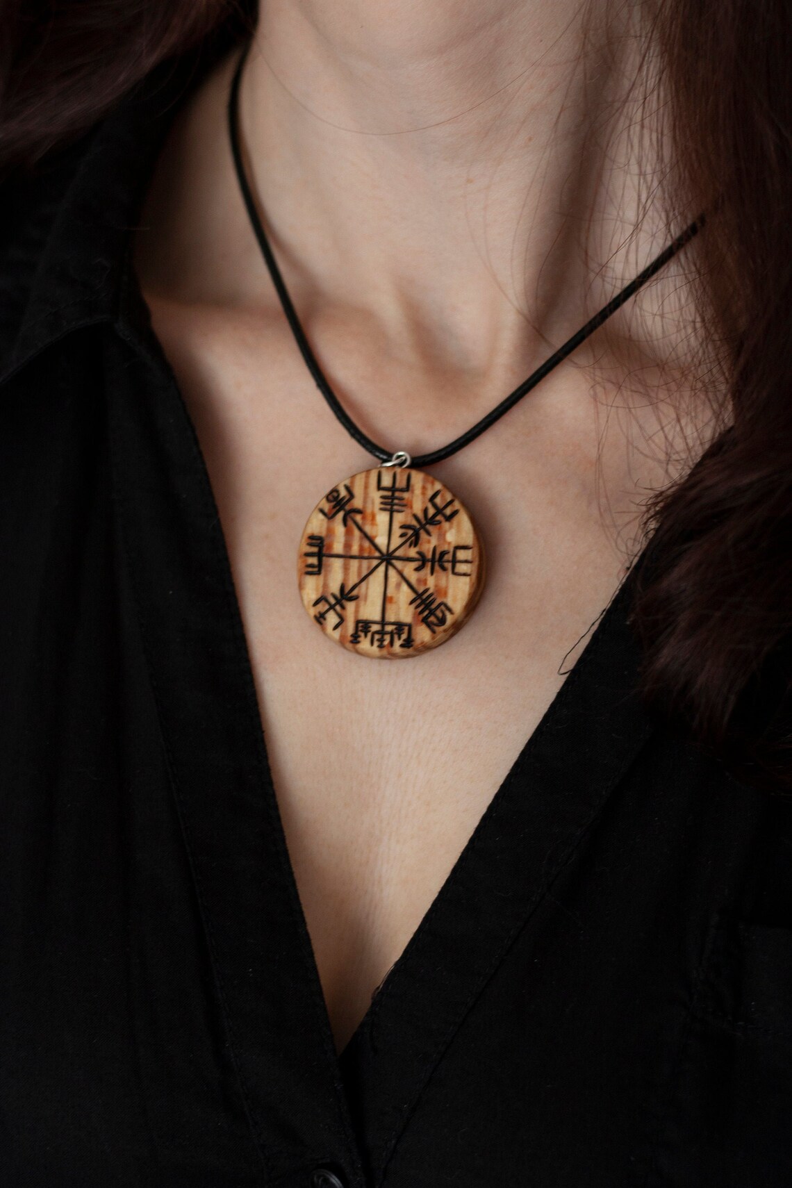 Viking Compass Amulet for Man/ Viking Pendant/ Keychain - Etsy