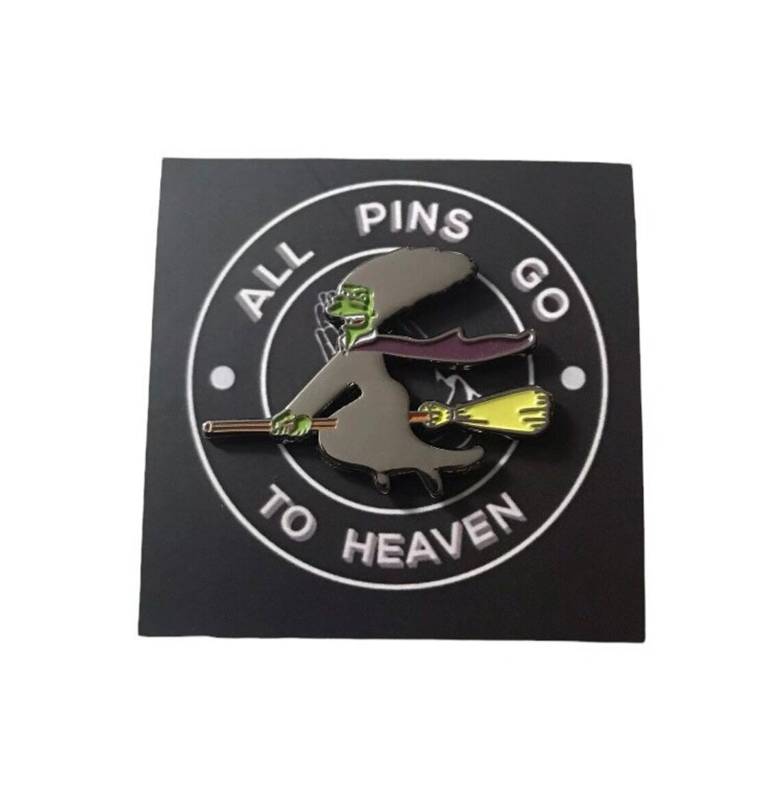 Marge Simpson Witch Soft Enamel Pin 1.25 Treehouse of Horror Salem ...
