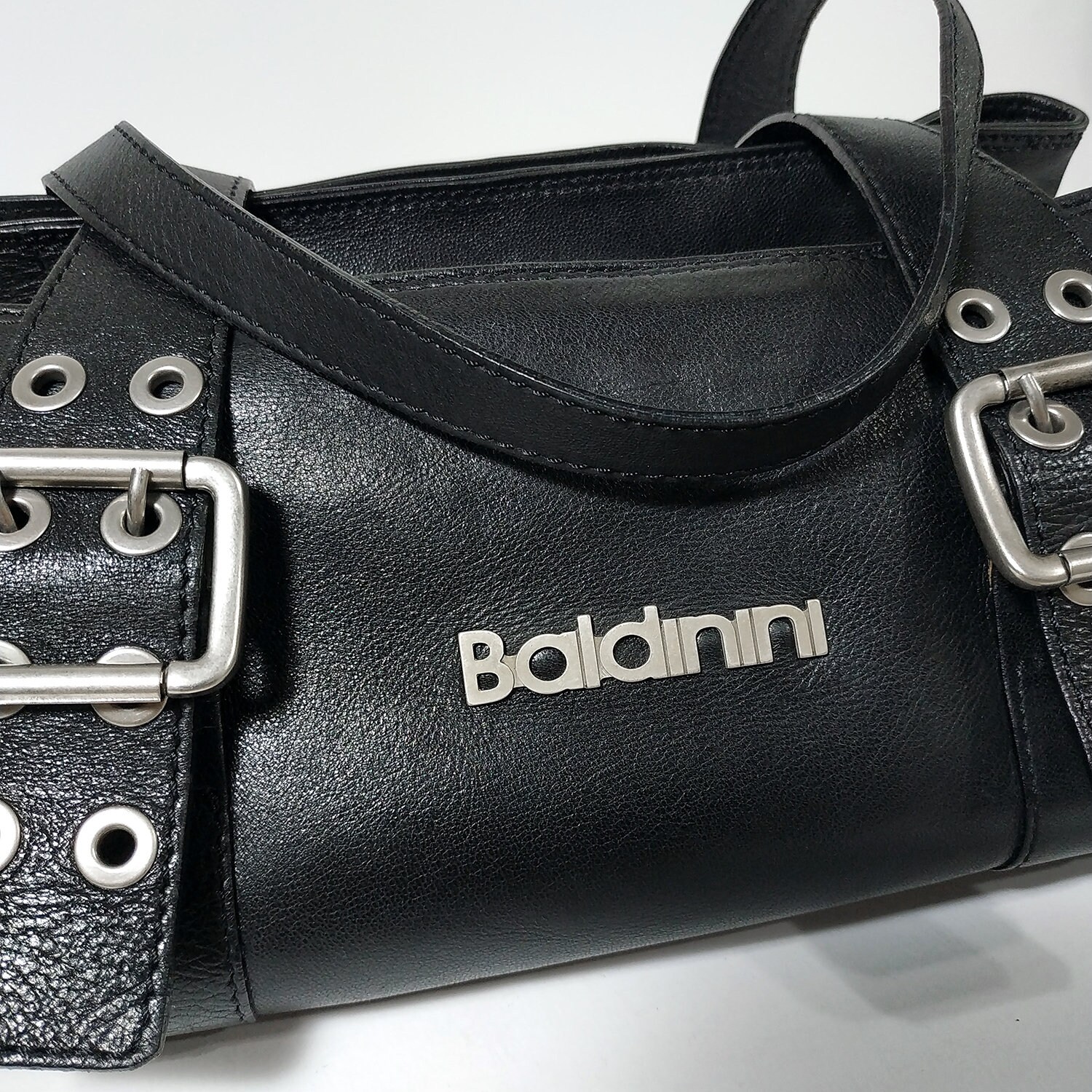 BALDININI © Authentic Vintage Women's Leather Handbag. Made in Italy - Etsy