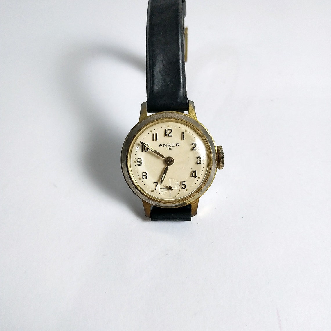 ANKER 100. Gold Plated Wrist Watch. MVT Mechanical. Vintage - Etsy