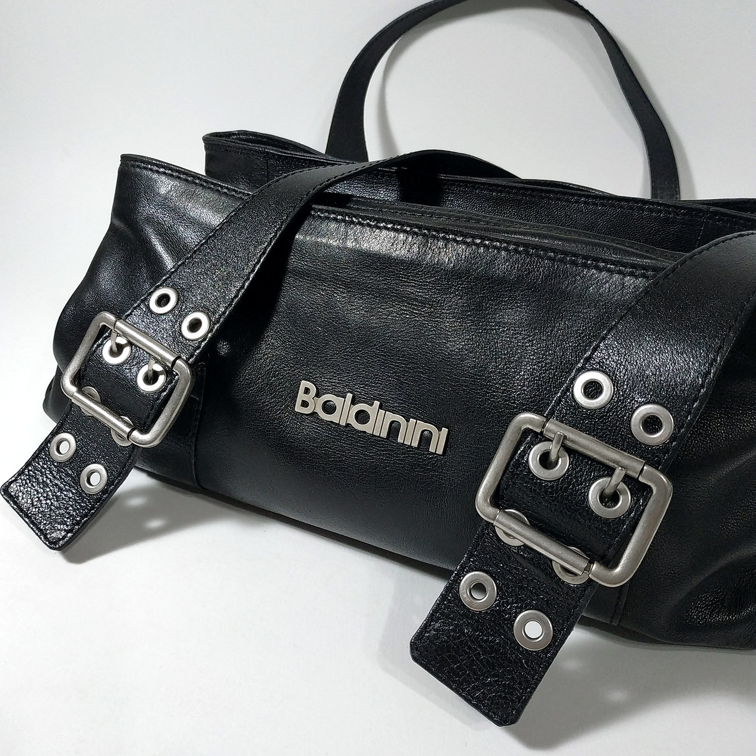 BALDININI © Authentic Vintage Women's Leather Handbag. Made in Italy - Etsy