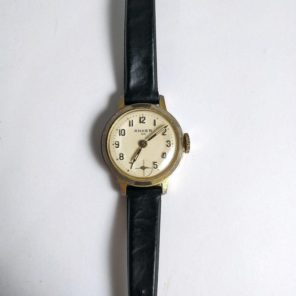 ANKER 100. Gold Plated Wrist Watch. MVT Mechanical. Vintage - Etsy