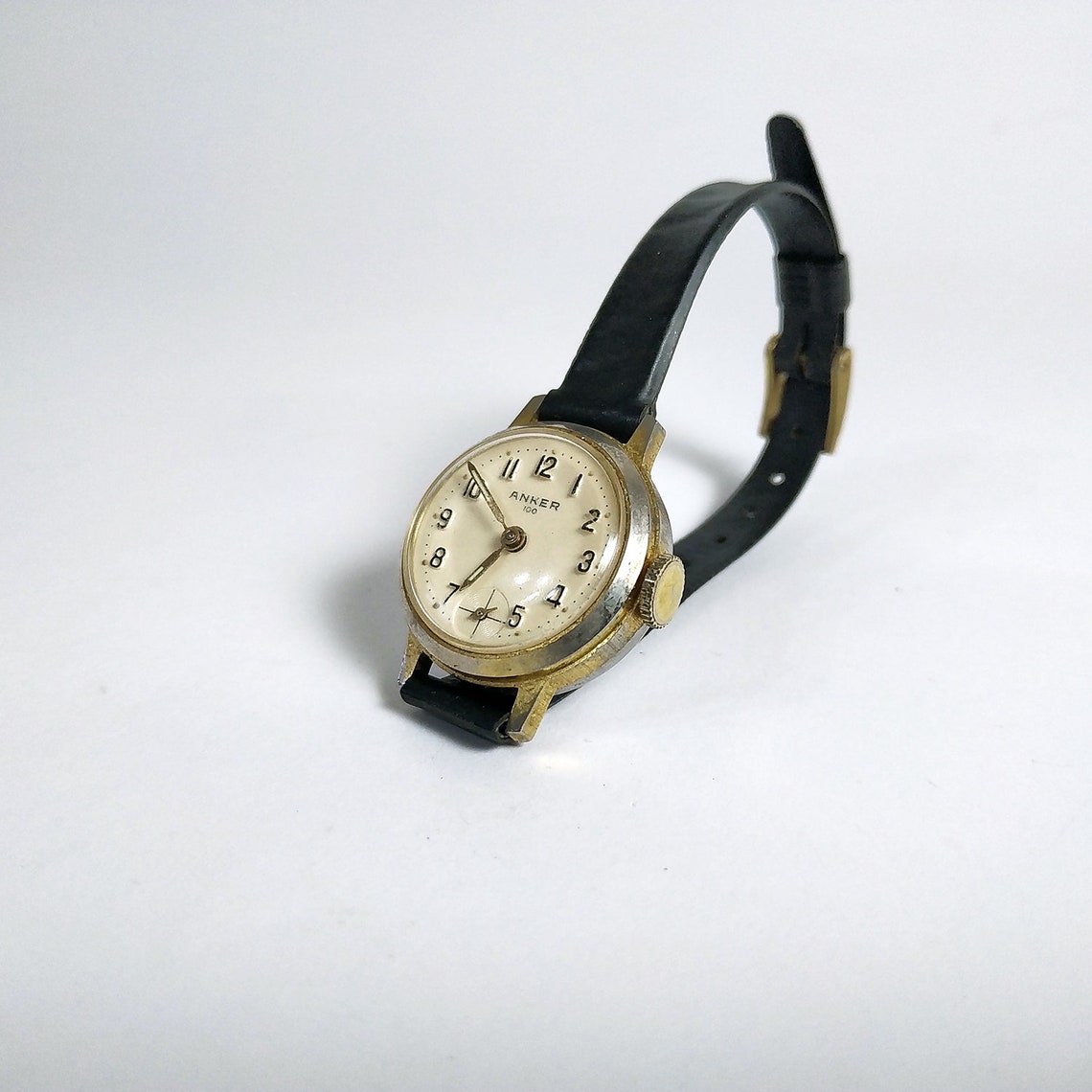ANKER 100. Gold Plated Wrist Watch. MVT Mechanical. Vintage - Etsy
