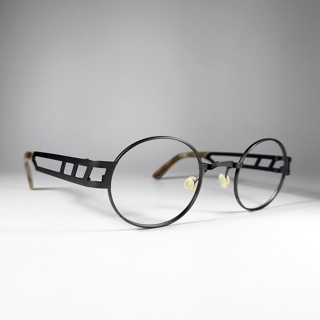 FLEYE COPENHAGEN © Lightweight Titanium Eyewear. Gunmetal Glasses Frame. Made in Denmark - Etsy