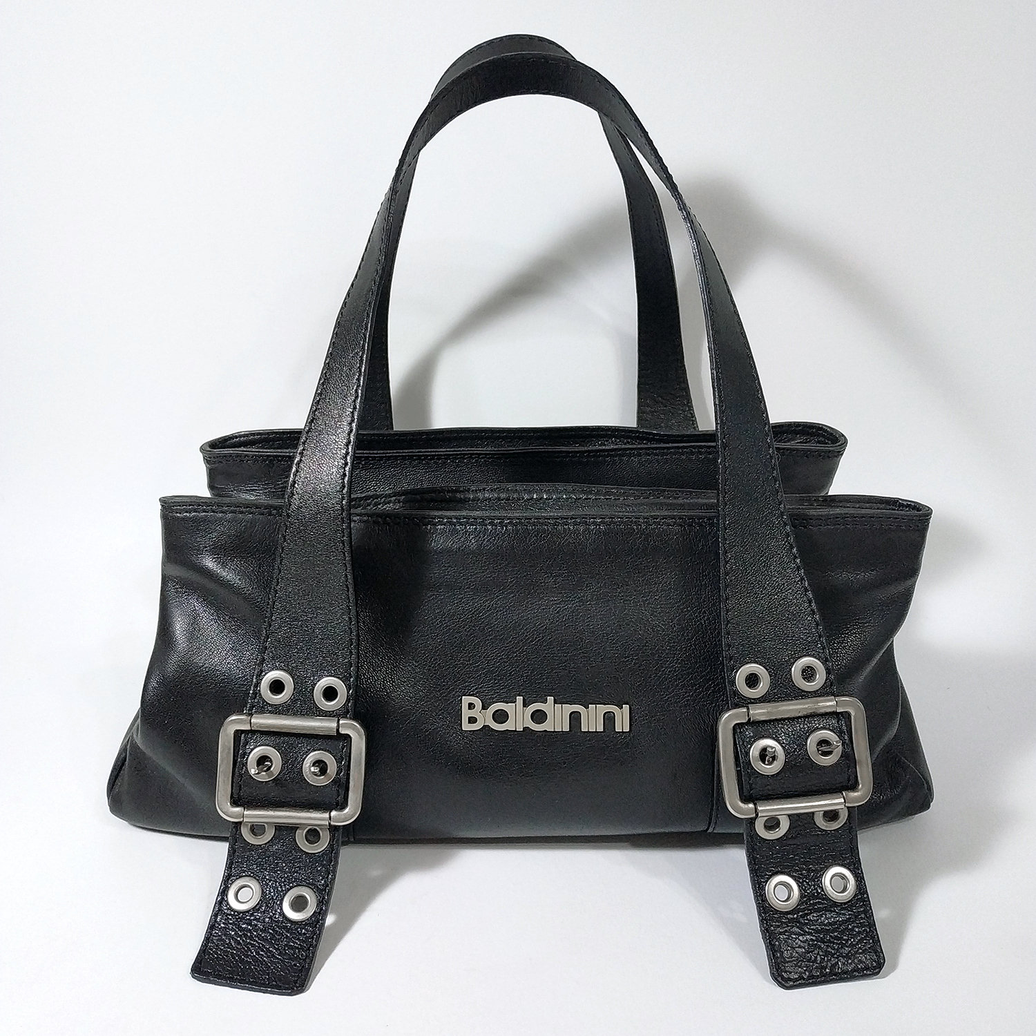BALDININI © Authentic Vintage Women's Leather Handbag. Made in Italy - Etsy