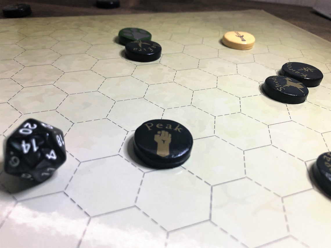 Custom D&D Character Tokens DnD Adventurer Tokens Dungeons | Etsy