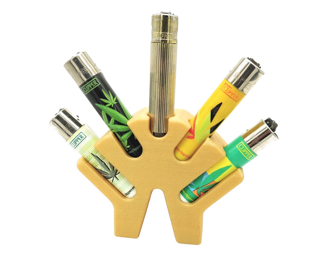 Weed Leaf Clipper Display Desktop Lighter Showpiece - Etsy