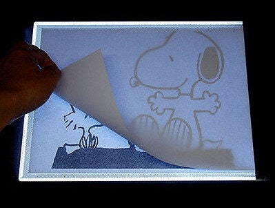 Premium Back Lit Translucent Paper Film for Light Box Artist Display ...