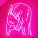 Zero Two Neon Sign Anime Neon Sign Led Neon Lights Decor Signs Anime ...