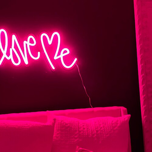 Love Me Neon Sign Perfect Neon Sign for Girls Room Dacoretion | Etsy