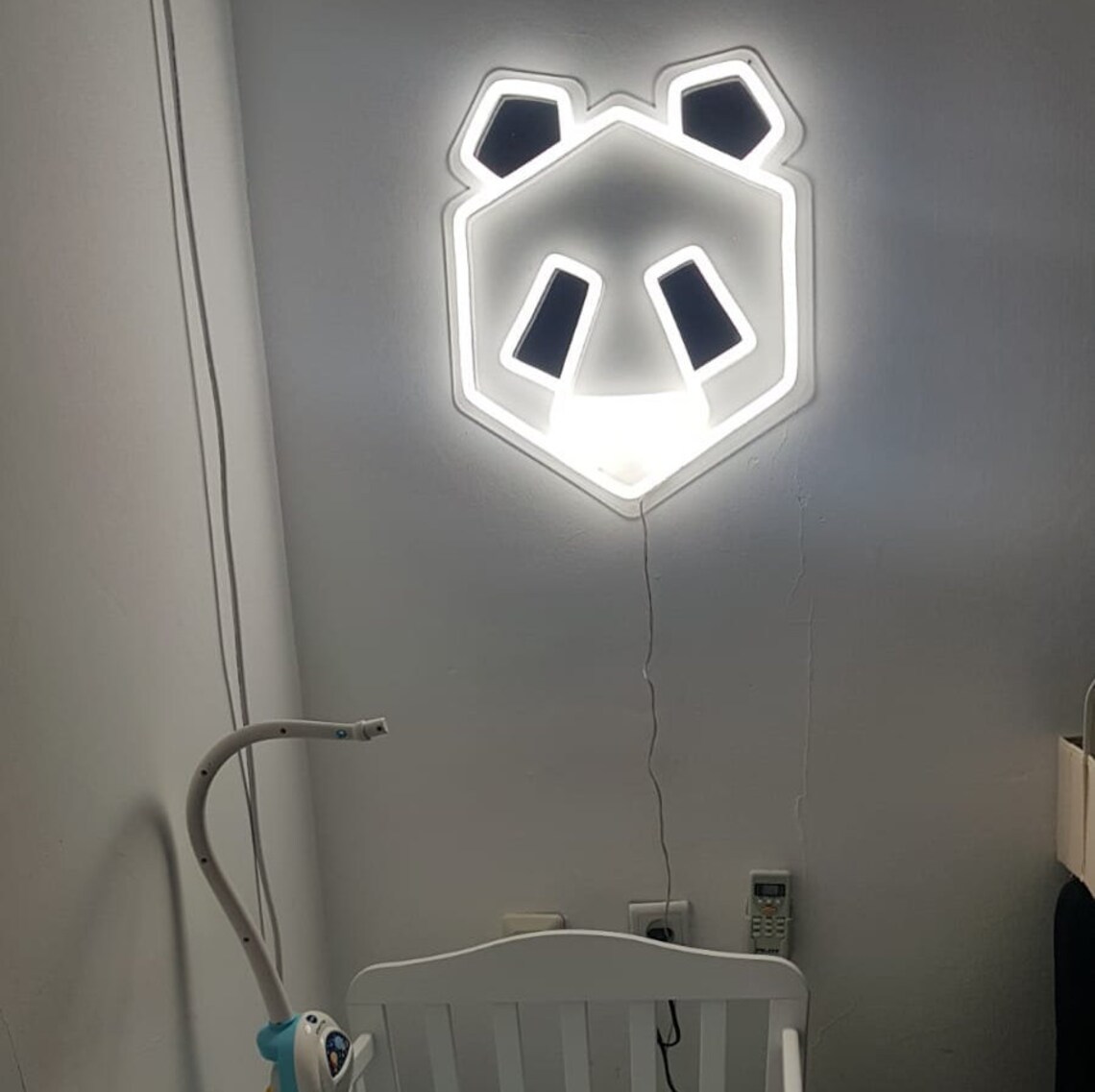 Panda Neon Sign Animal Sign Panda Lover Gift | Etsy