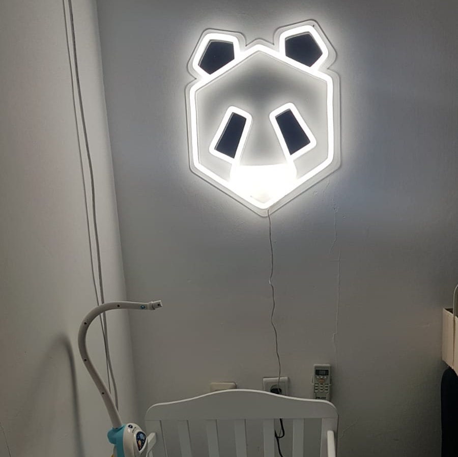 Panda Neon Sign Animal Sign Panda Lover Gift | Etsy