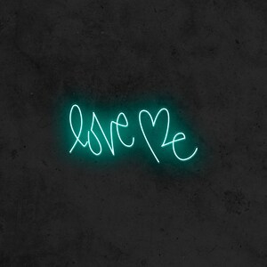 Love Me Neon Sign, Perfect Neon Sign for Girls Room Dacoretion and ...