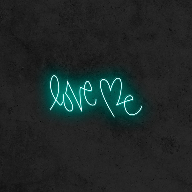 Love Me Neon Sign Perfect Neon Sign for Girls Room Dacoretion | Etsy