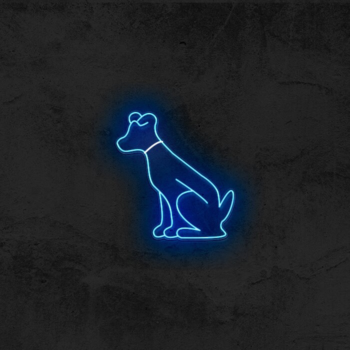 Signo de neón para perros Arte de pared de neón para - Etsy México