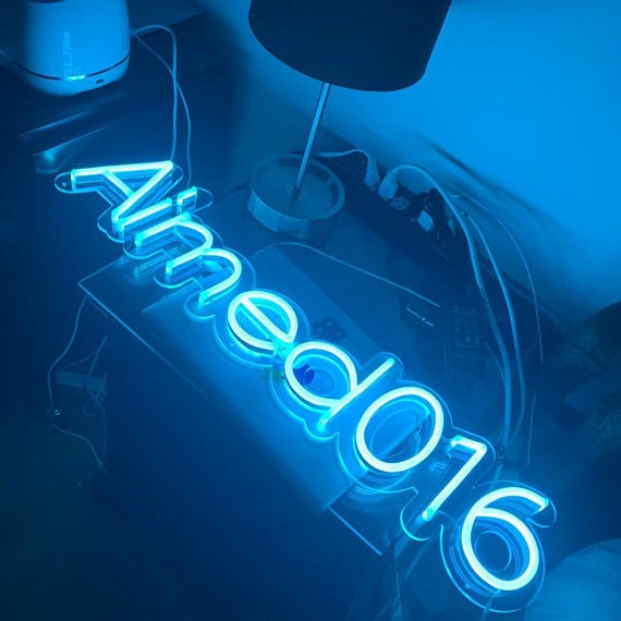Custom Neon Sign Personalize Flex LED Neon Signs Light for | Etsy