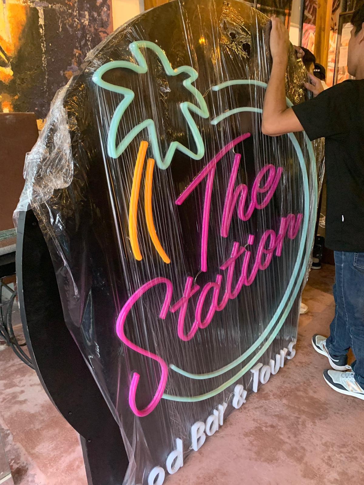 Custom Restaurant Neon Sign Logo Neon Sign Bar Neon Light - Etsy