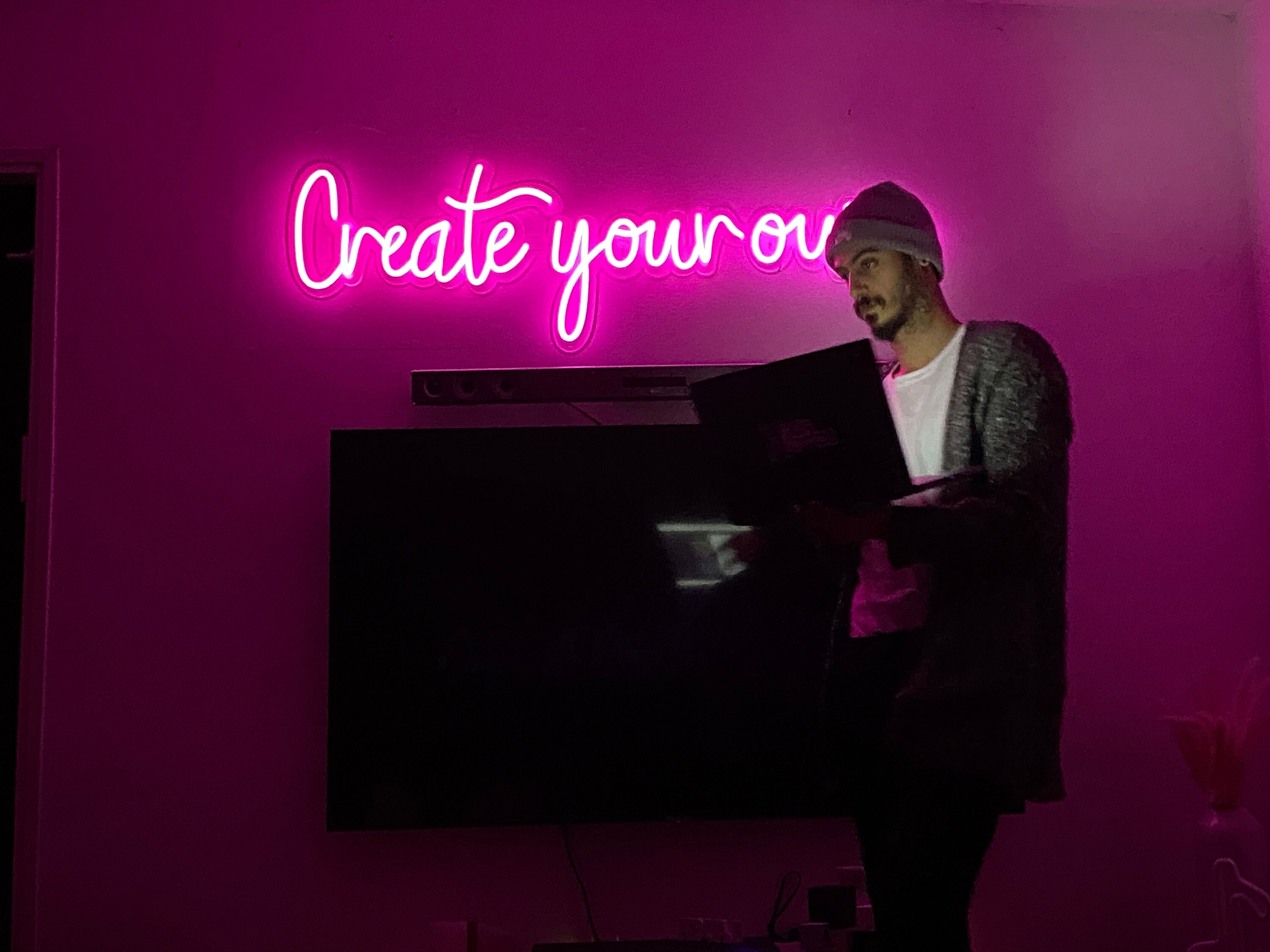 Custom Restaurant Neon Sign Logo Neon Sign Bar Neon Light | Etsy