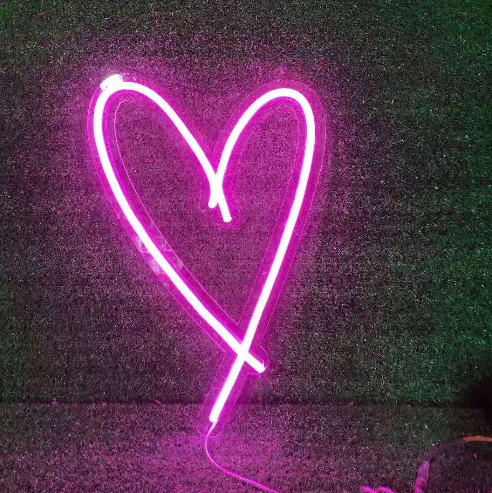 Heart Neon Sign, Love Neon Sign, Wedding Neon Sign, Couple Gift Ideas ...