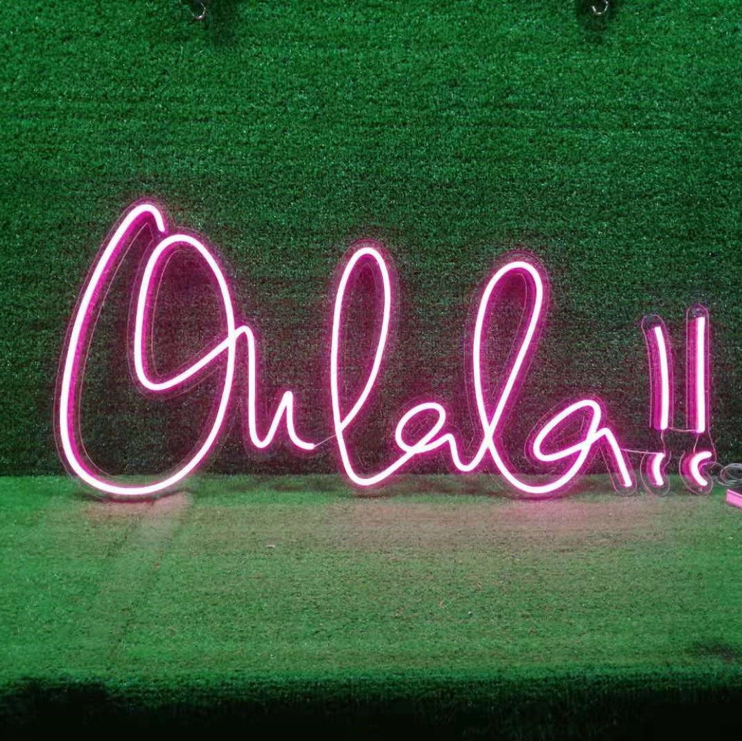 Oh La La French Neon Sign - Etsy