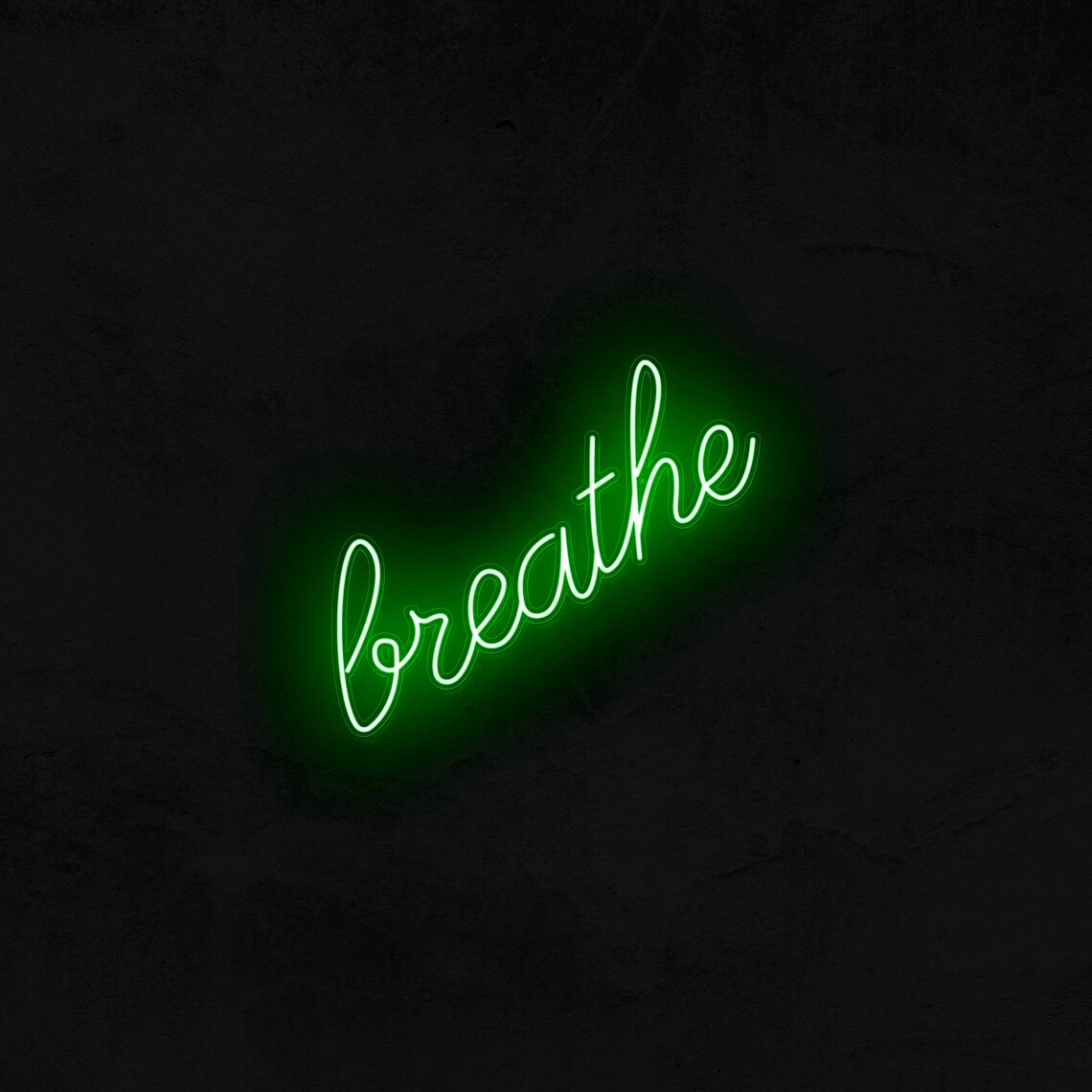 Bohemian Breathe Word Neon Sign - Etsy