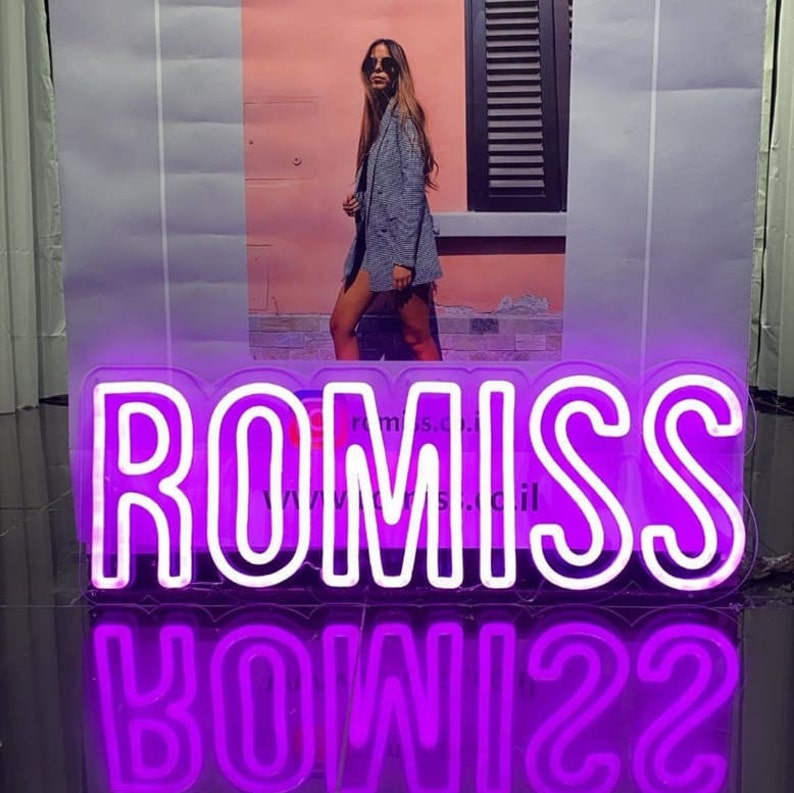 Custom Business Logo Neon Sign High Quality Neon Lights LED | Etsy