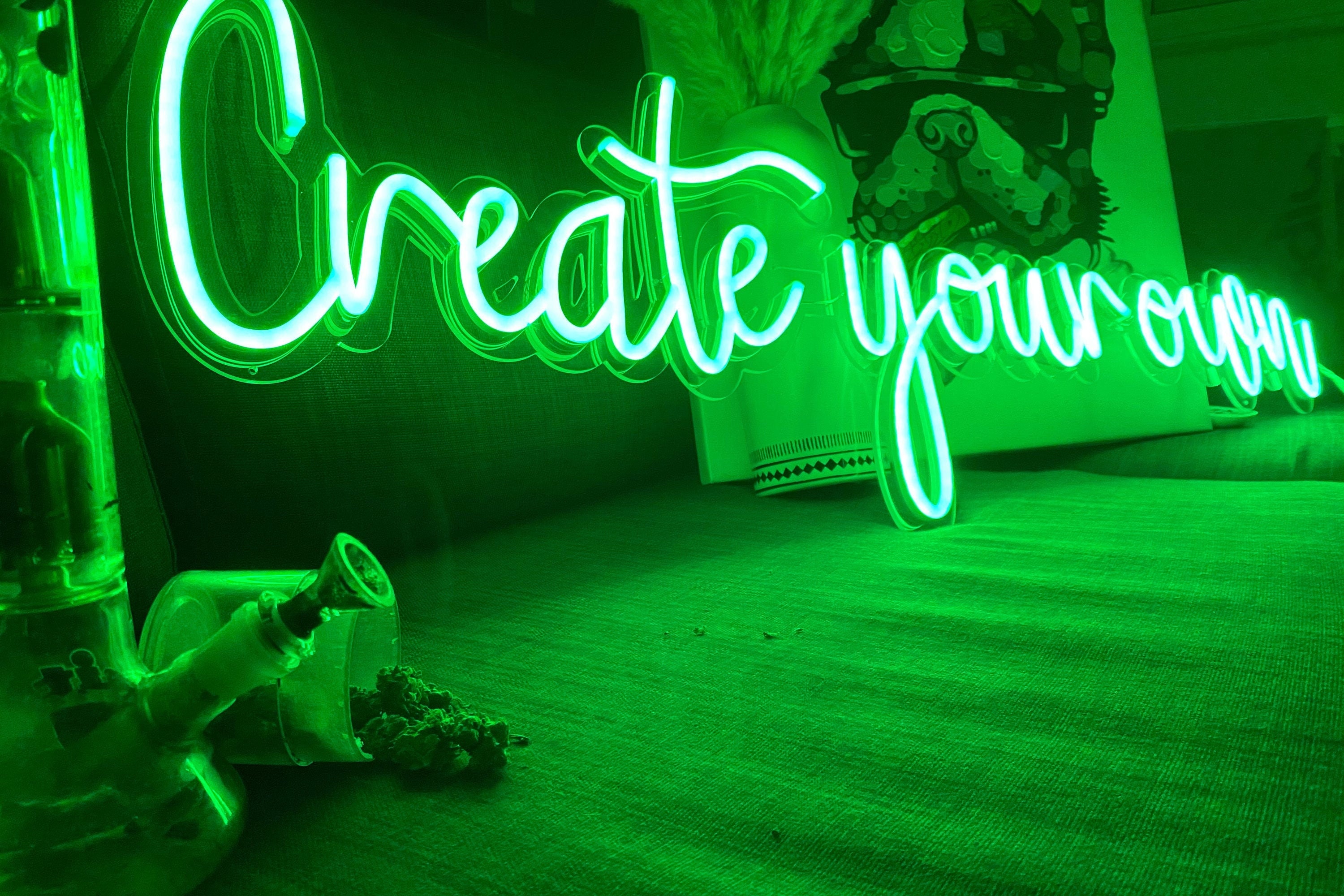 Custom Restaurant Neon Sign Logo Neon Sign Bar Neon Light - Etsy