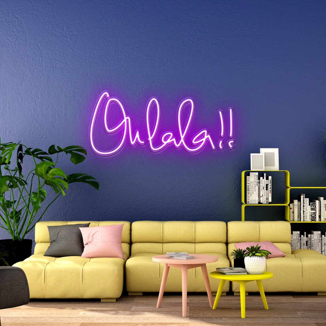 Oh La La French Neon Sign - Etsy