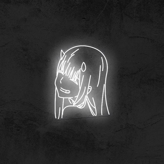 Zero Two Neon Sign Anime Neon Sign Led Neon Lights Decor - Etsy UK