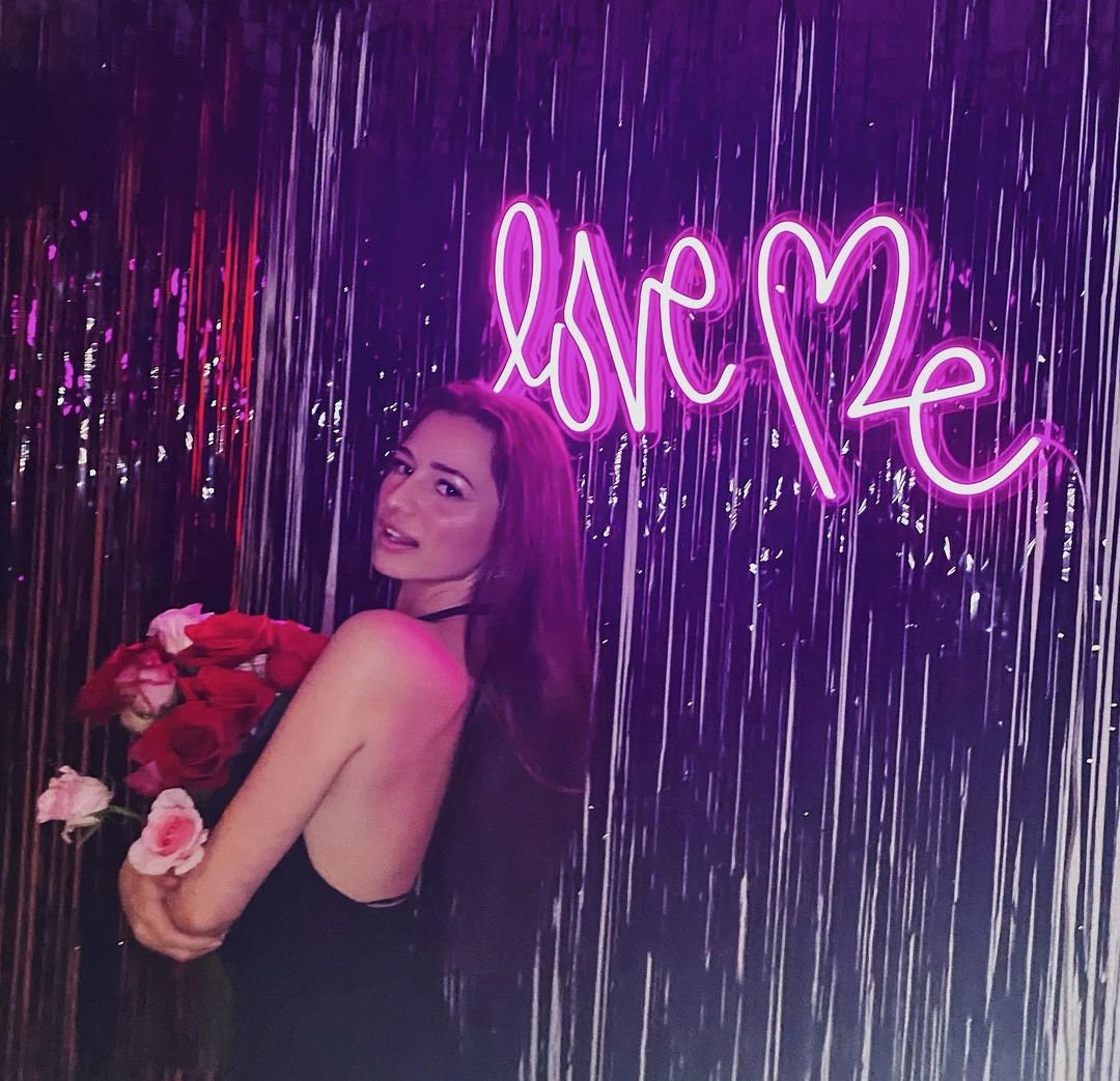Love Me Neon Sign, Perfect Neon Sign for Girls Room Dacoretion and ...