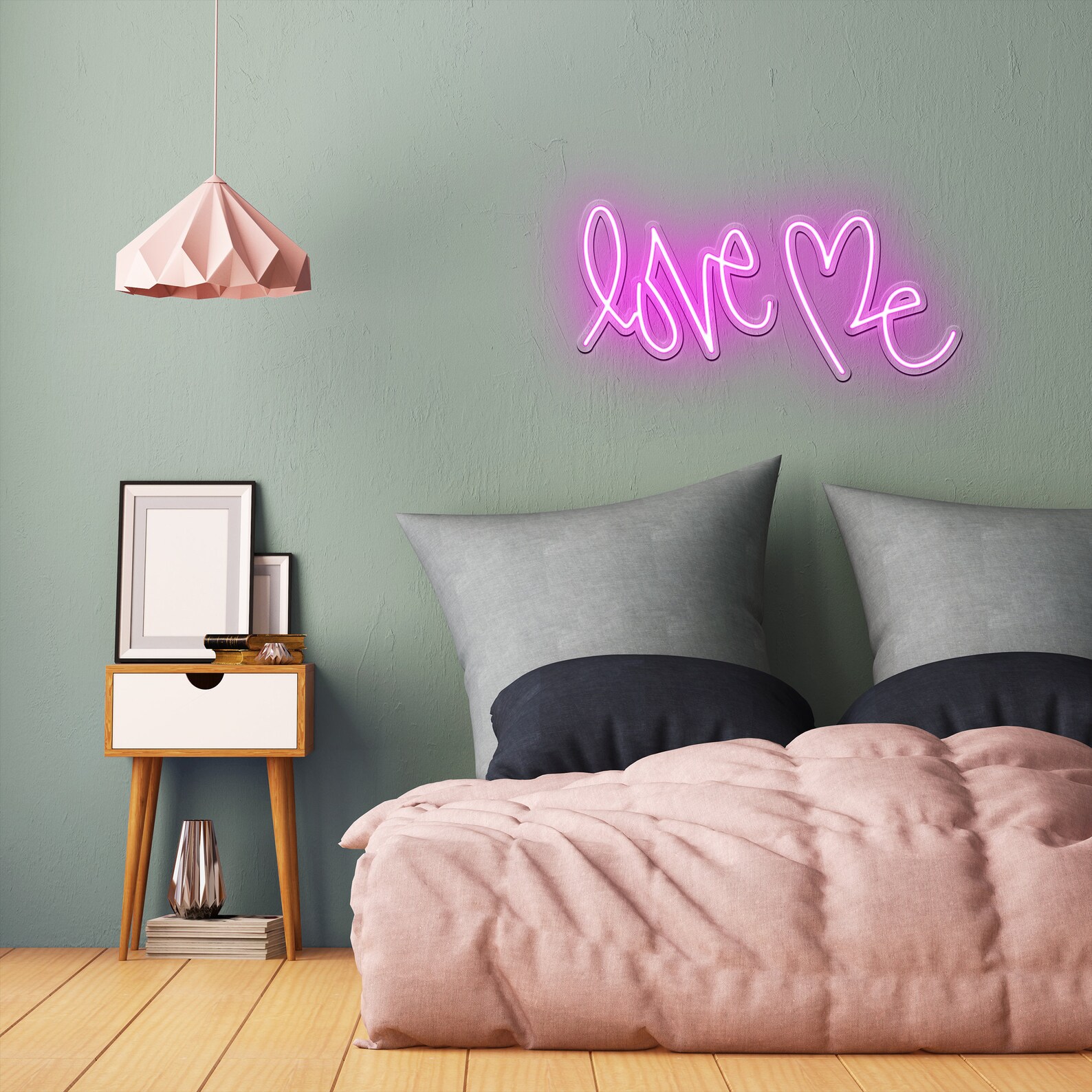 Love Me Neon Sign Perfect Neon Sign for Girls Room Dacoretion | Etsy