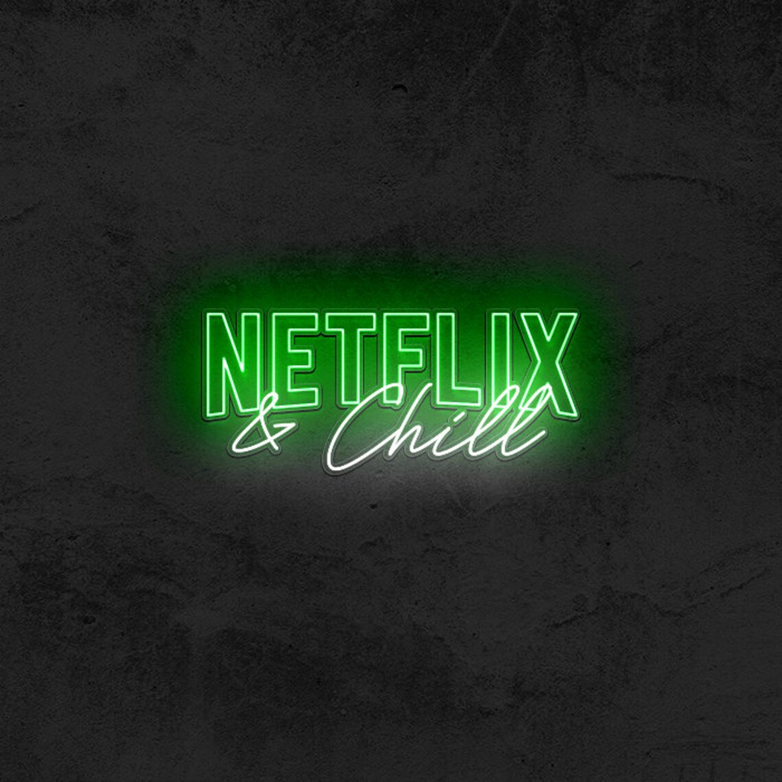 Netflix & Chill Neon Sign Custom Neon Sign Neon Sign LED | Etsy