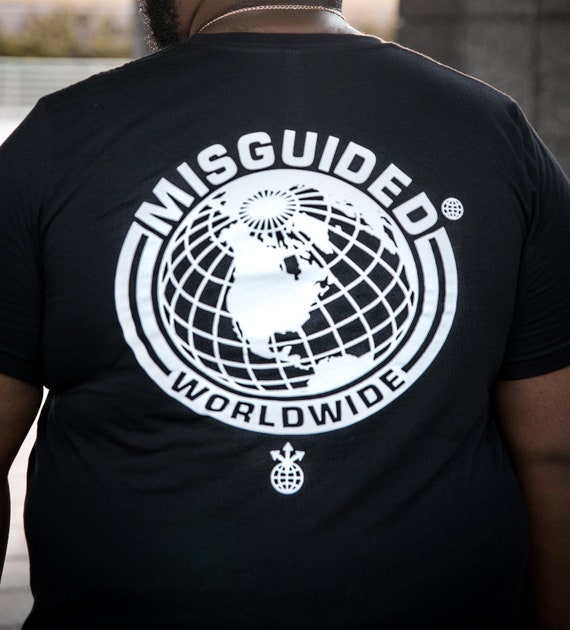 Misguided Worldwide Tee - Etsy