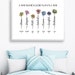 Who God Says I Am Bible Verse Affirmations Digital Wall Art, Positive ...