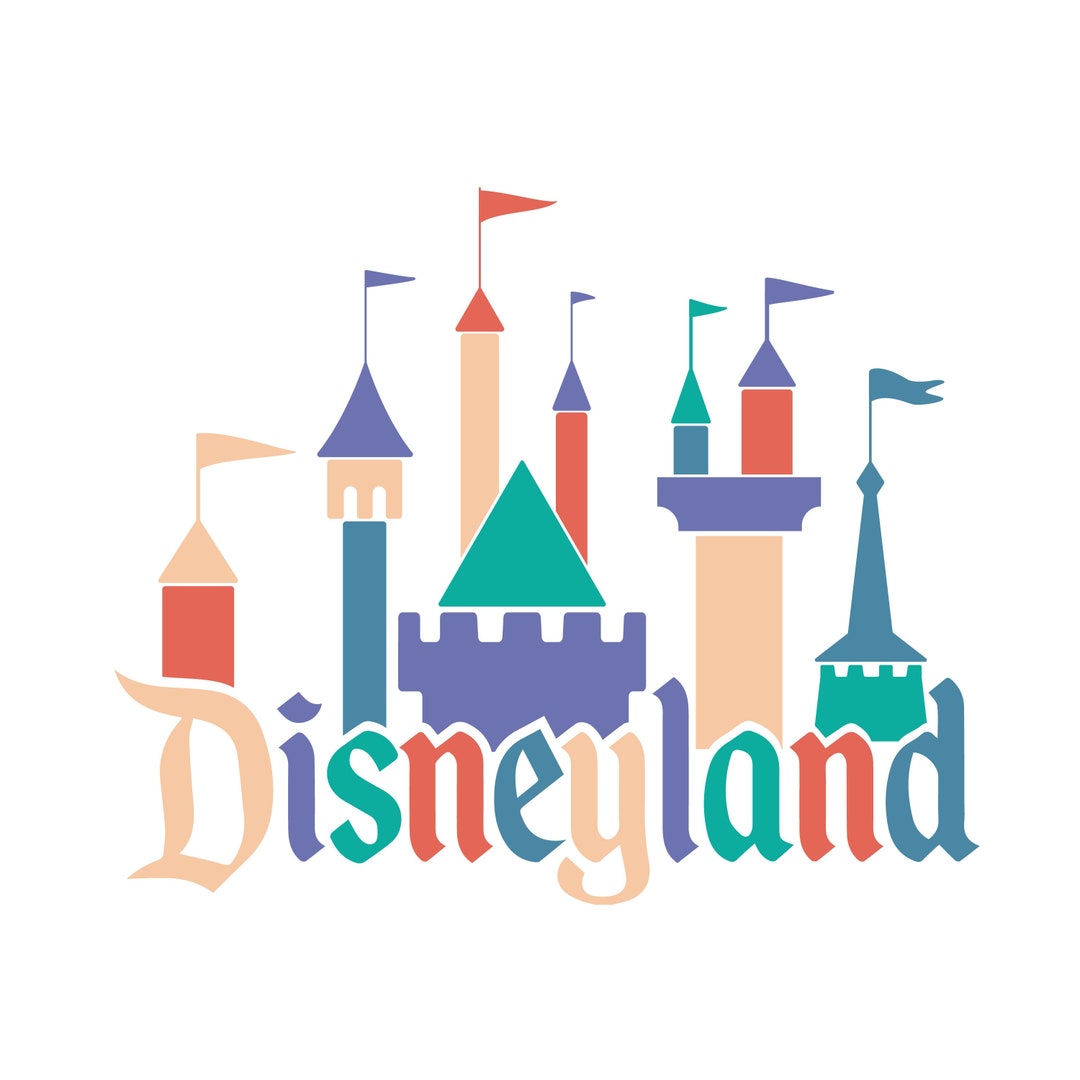 Disneyland Park - Ariel Color Scheme - Etsy