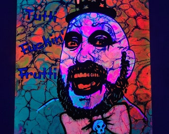 Halloween Blacklight Decor - Etsy