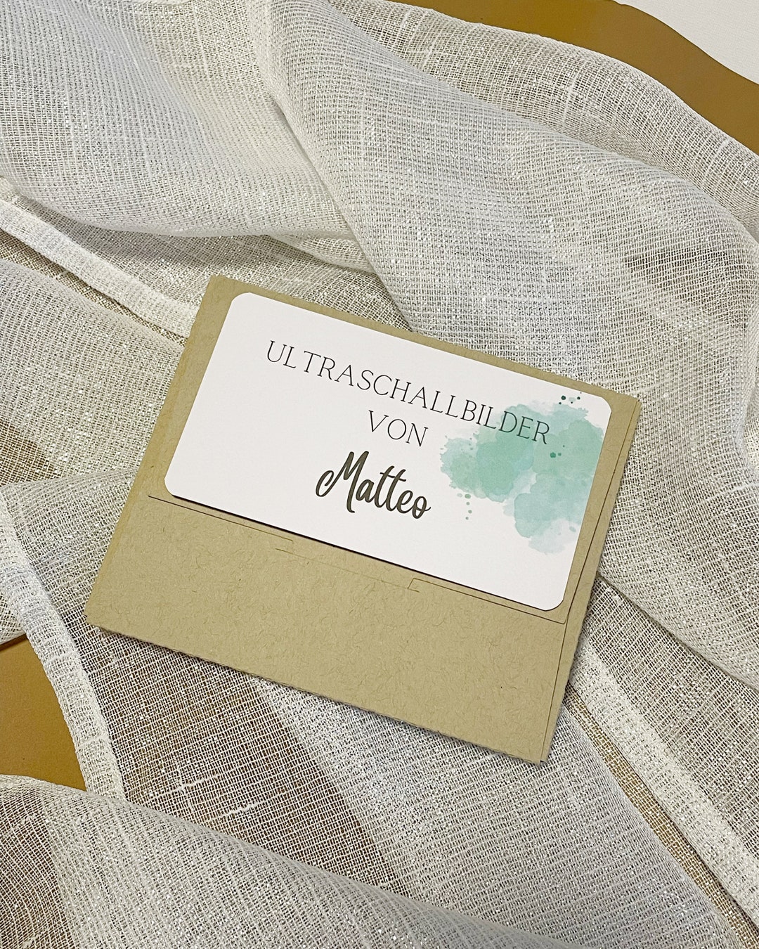 Ultrasound Folder to Keep Your Pictures, Personalized, Great Gift for ...