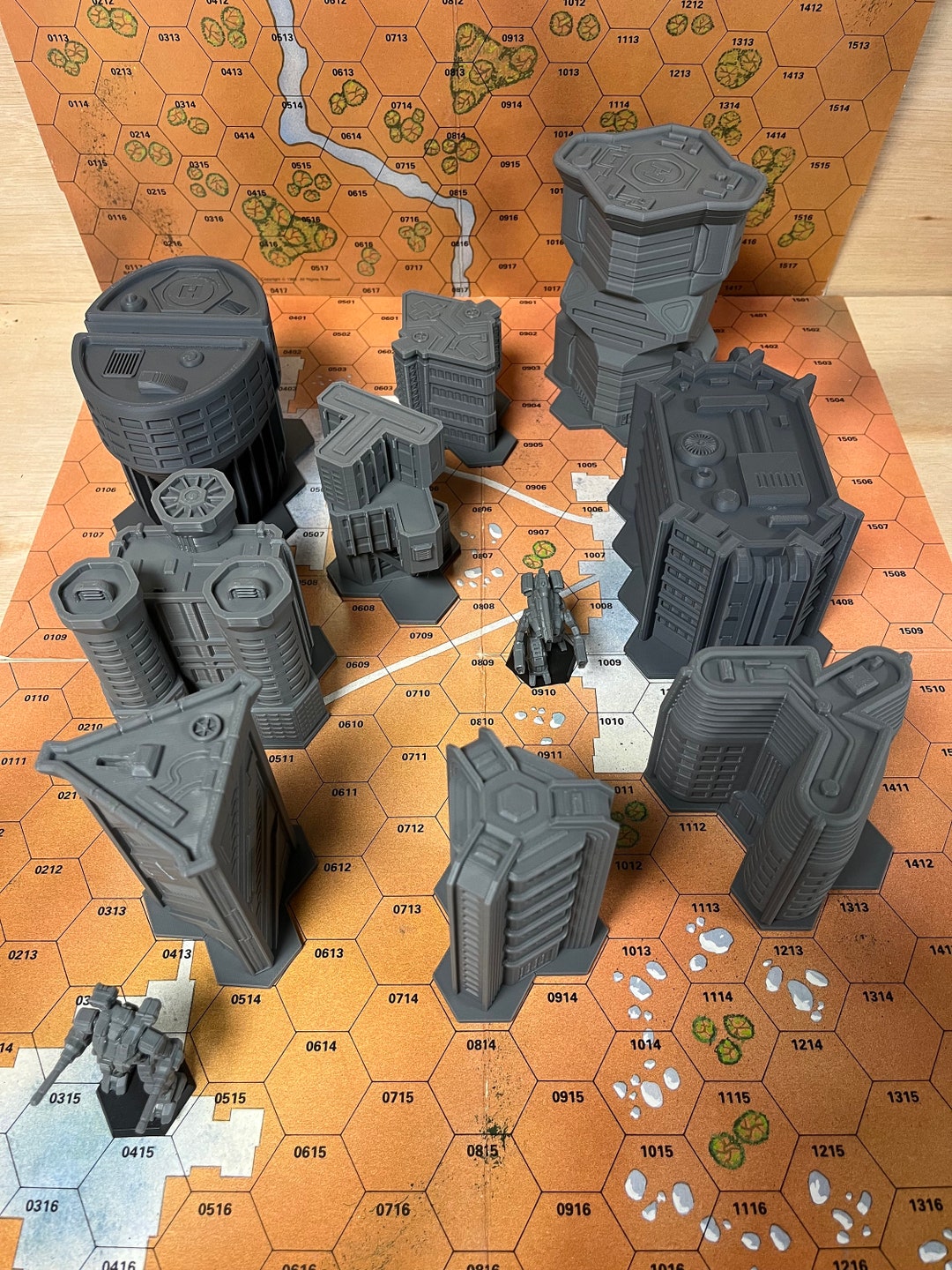 Battletech/citytech BATTLEBLOX Star City Core Set - Etsy