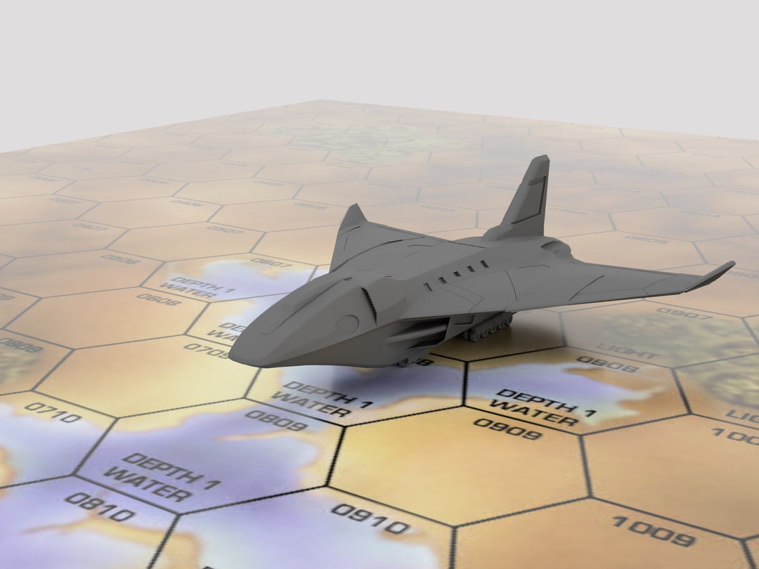 Battletech Gazelle Mapscale Military Dropship - Etsy