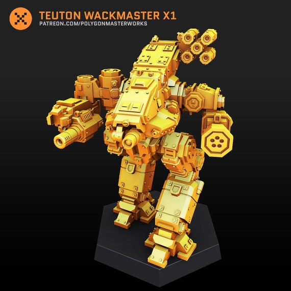 Battletech Miniatures Bushwacker PMW Sculpt Multiple - Etsy