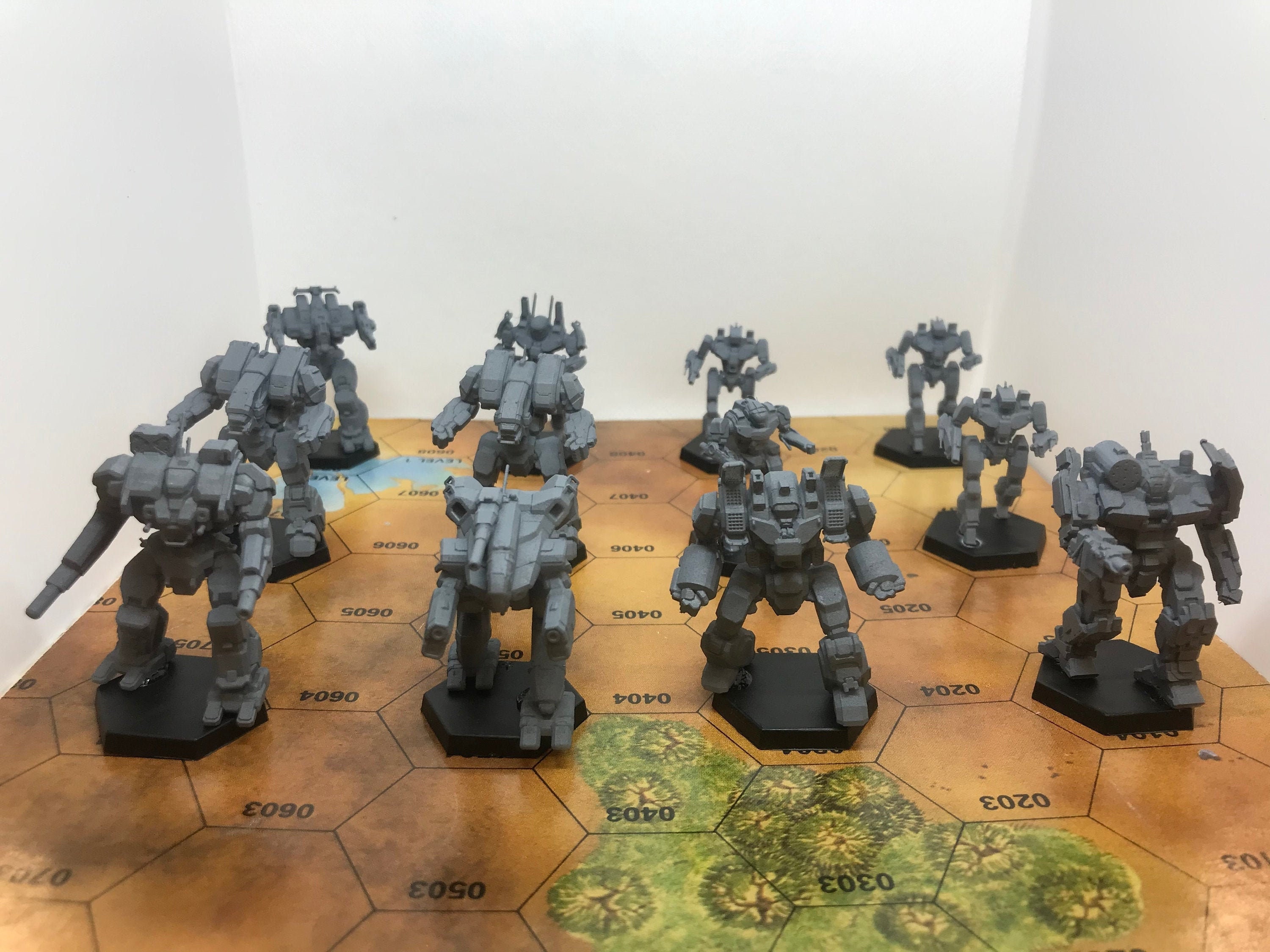 Battletech Miniatures the Black Widow Company 12x Mechs - Etsy Canada