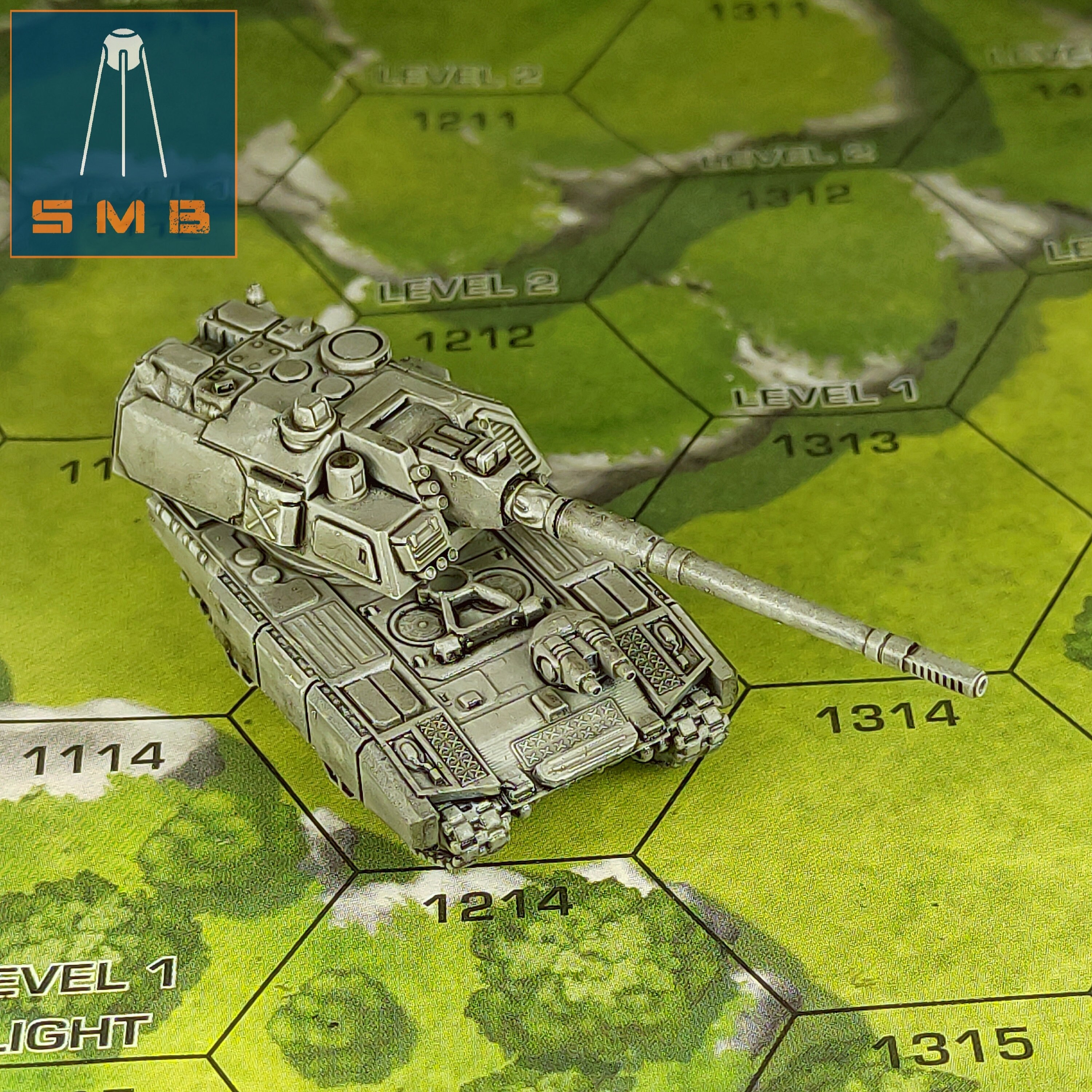 Battletech Miniatures - Leopard 3 Howitzer (Custom ...